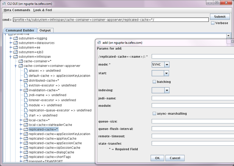 Create a Custom Infinispan Cache (GUI Mode) - CBA Live Assist Help Center